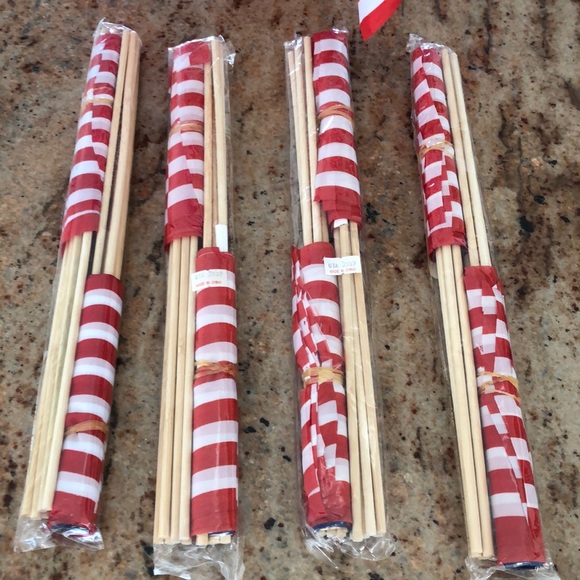 Holiday | American Flags 48 Piece Wood Stick | Poshmark